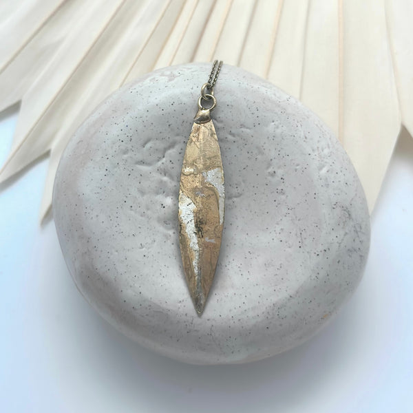 Gold and Silver metallized Olive leaf - MINKARA.life